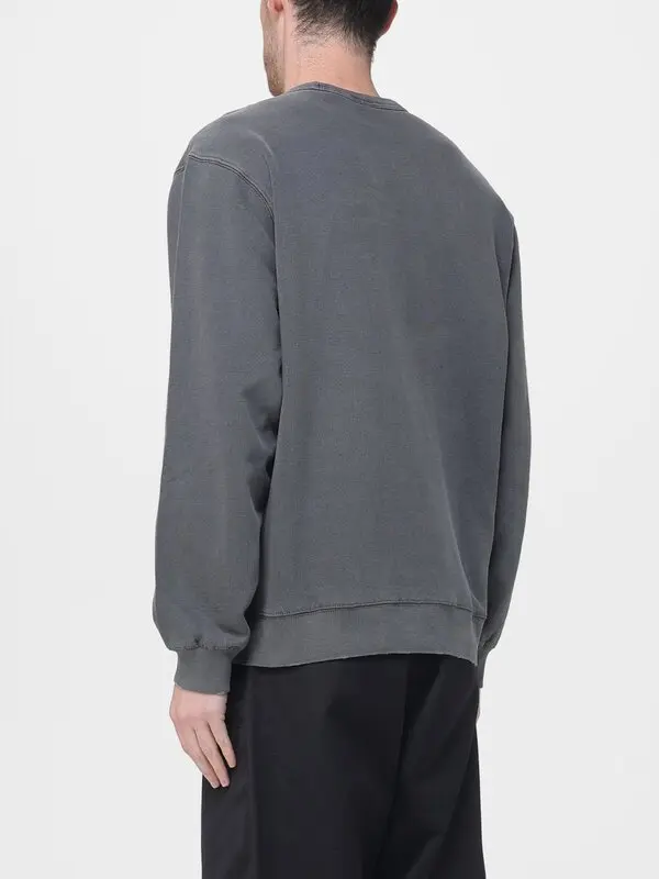 Carhartt Work In Progress Crewneck Sweatshirt With Pocket Detail - Black