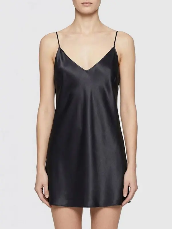 JOSEPH Silk V-neck Camisole - Black