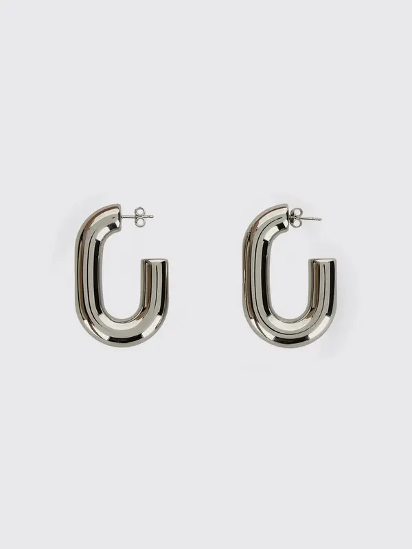Rabanne Hoop Earrings - Silver