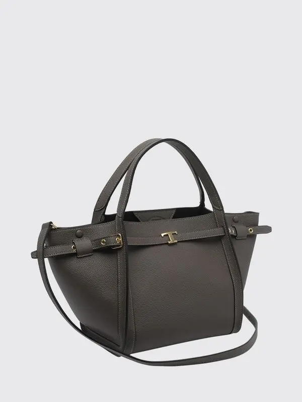 TOD'S Leather Handbag - Grey