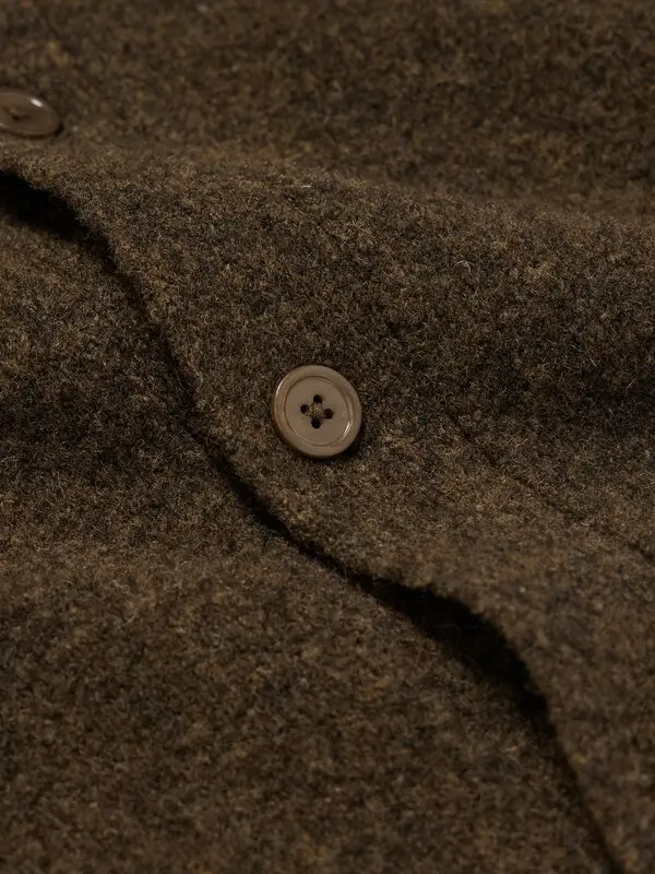 Nn07 Jasper 6683 Wool-blend Cardigan - Brown