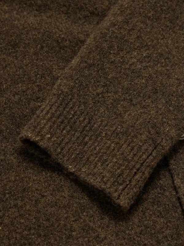 Nn07 Jasper 6683 Wool-blend Cardigan - Brown