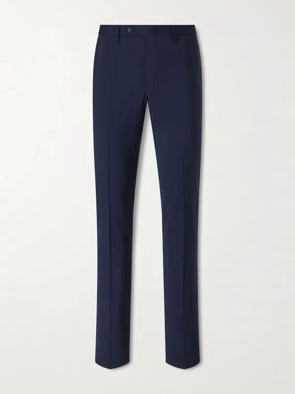 SLOWEAR Slim-leg Wool Trousers