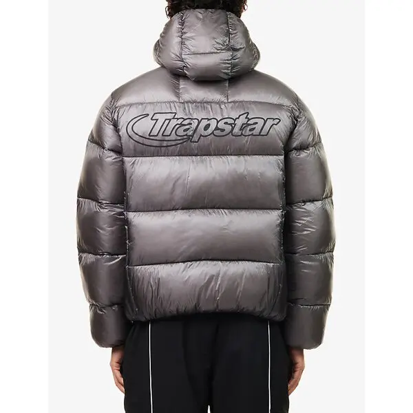 Trapstar Hyperdrive Translucent Padded Shell Jacket - Black