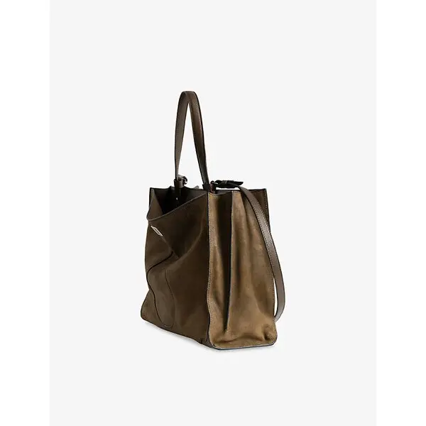 Zadig&Voltaire Suede Top-handle Bag