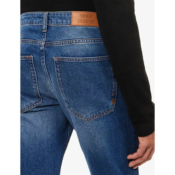 VINGT QUATRE Hardy Straight-leg Denim Jeans
