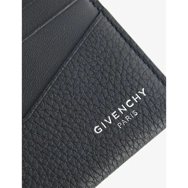 Givenchy Foiled-branding Leather Cardholder