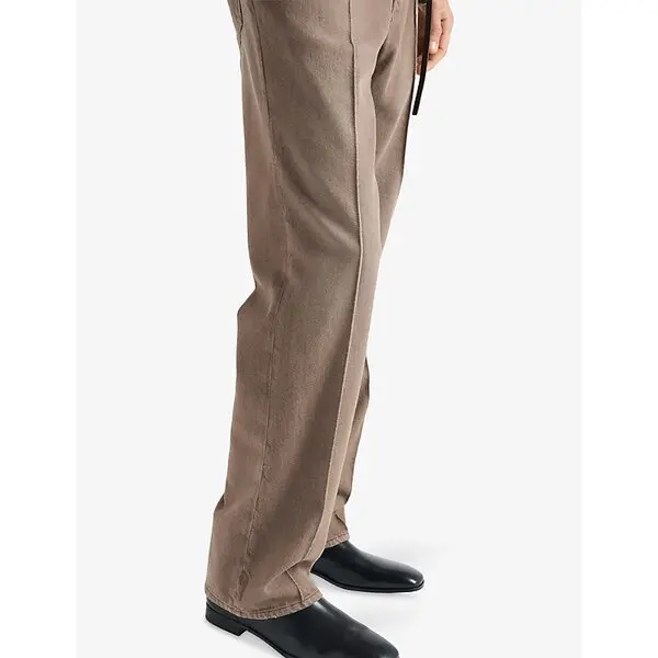 Prada Straight-leg Mid-rise Denim Jeans