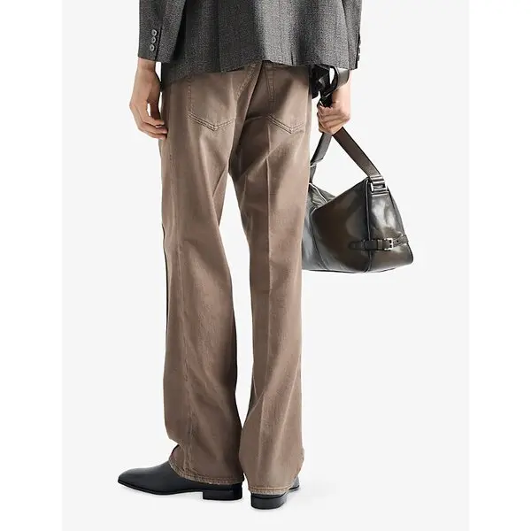 Prada Straight-leg Mid-rise Denim Jeans