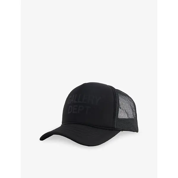 GALLERY DEPT. Logo-print Trucker Cap - Black