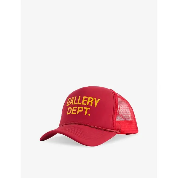 GALLERY DEPT. Logo-print Trucker Cap - Wine