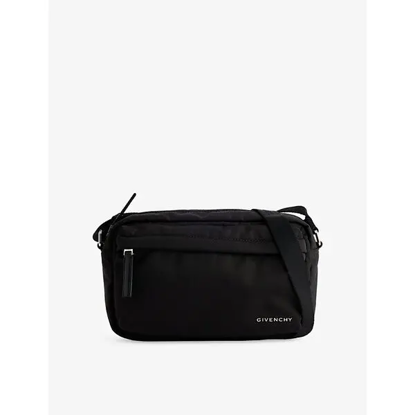Givenchy Woven Crossbody Bag - Black