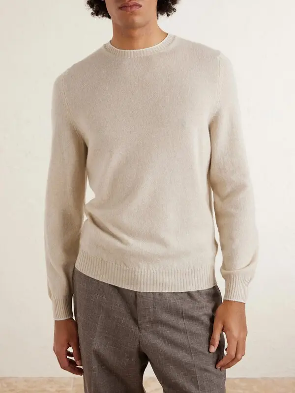 Fedeli Argentina Persia Cashmere Sweater - Neutrals