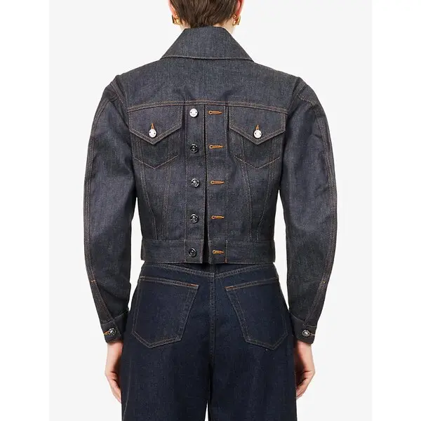 Givenchy Reversed Cocoon Denim Jacket