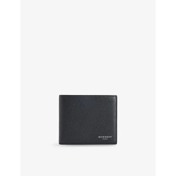 Givenchy Billfold Leather Wallet - Black