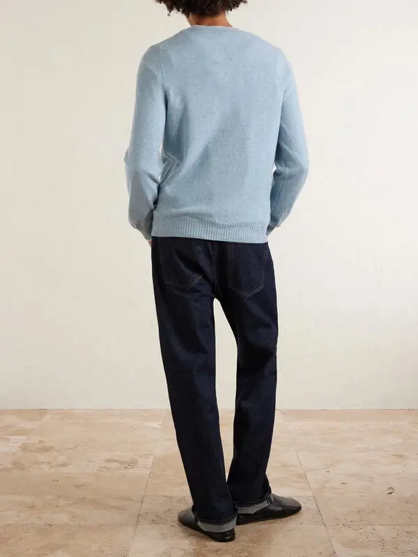 Fedeli Argentina Persia Cashmere Sweater - Blue