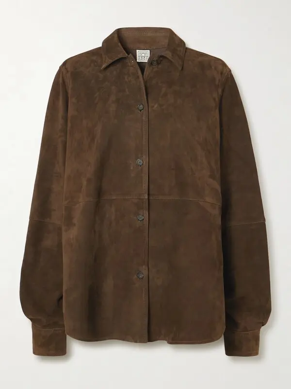 TOTEME Suede Shirt Jacket