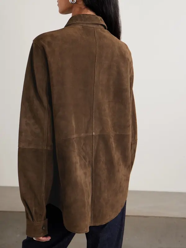 TOTEME Suede Shirt Jacket