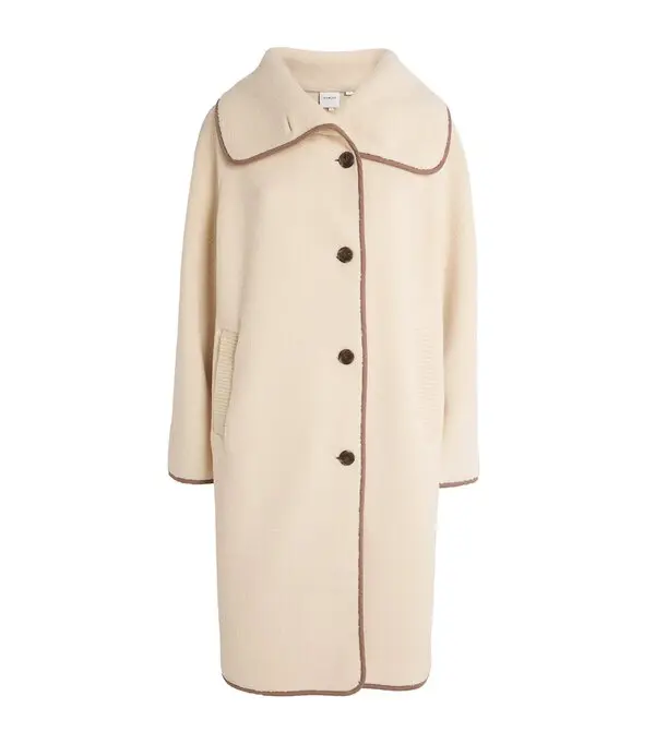 Varley Bonded-fleece Clemence Cape Coat