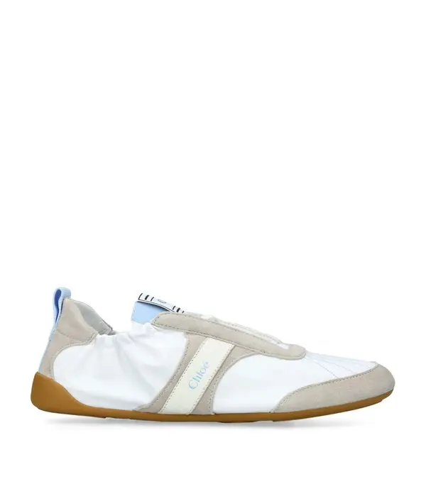 Chloé Leather Kick Sneakers