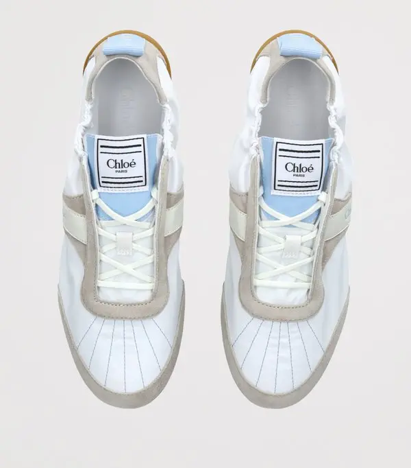 Chloé Leather Kick Sneakers