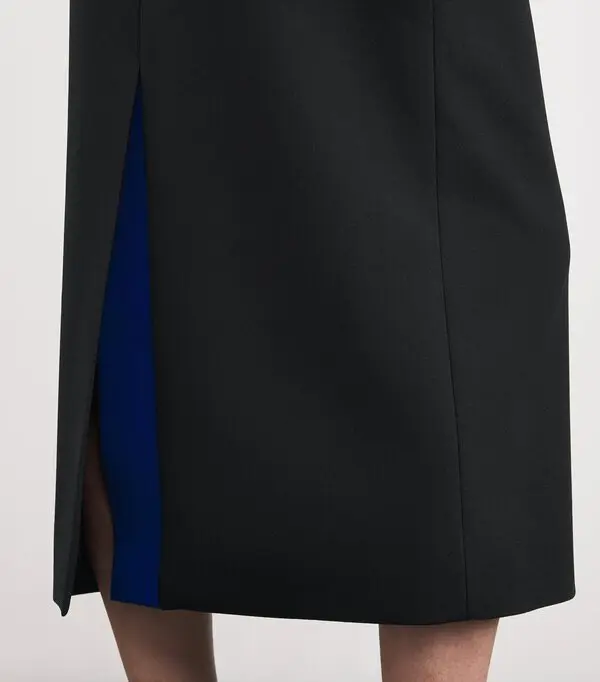 ROKSANDA Amel Crepe Pencil Midi Skirt
