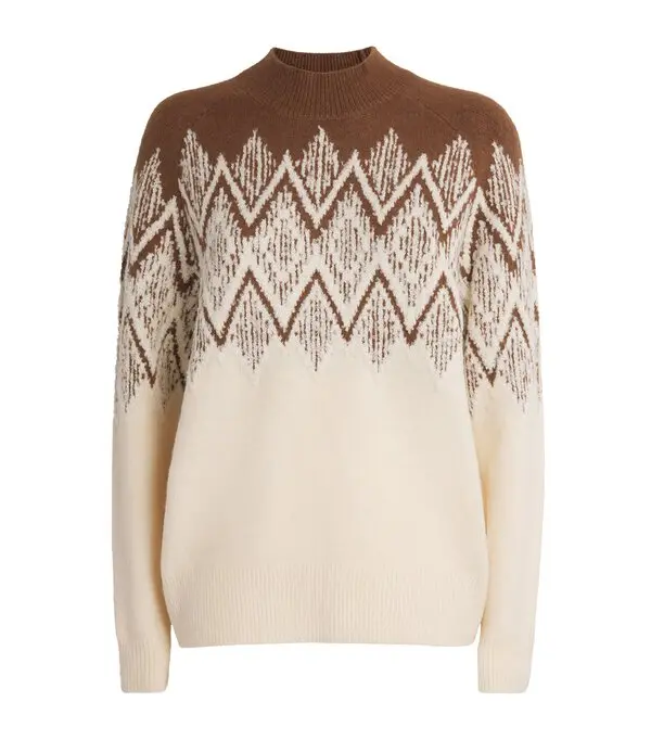 Varley Fair Isle Siren 2.0 Sweater - Brown