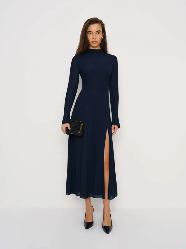 REFORMATION Micayla Dress - Blue