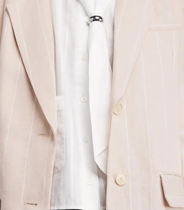 Claudie Pierlot Pinstripe Blazer