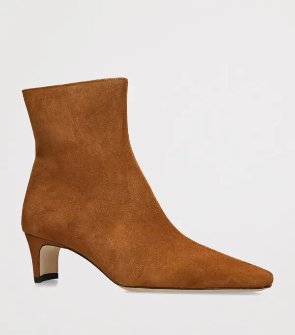 Staud Suede Wally Ankle Boots 55