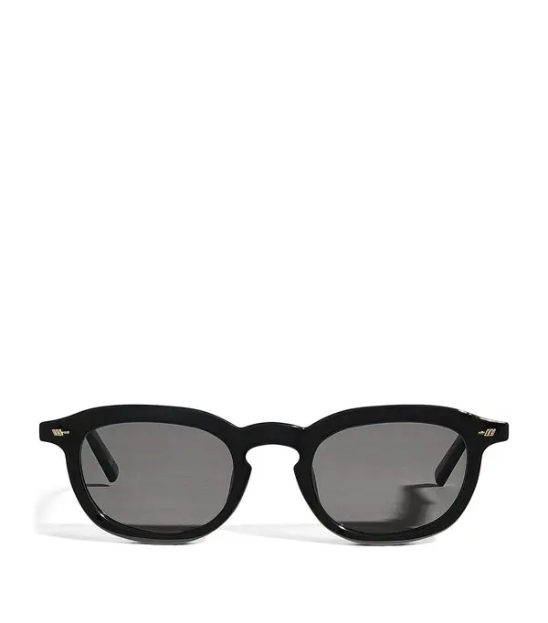 Le Specs Round Sunglasses - Black