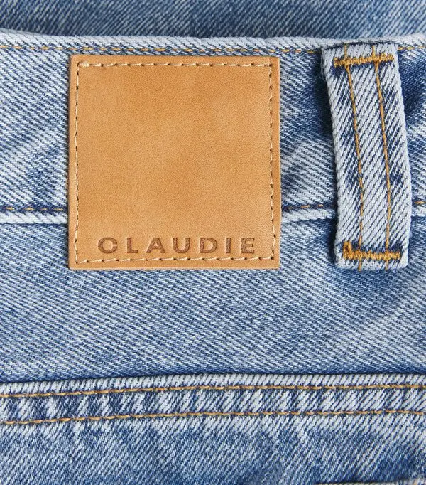 Claudie Pierlot Denim Bermuda Shorts - Blue