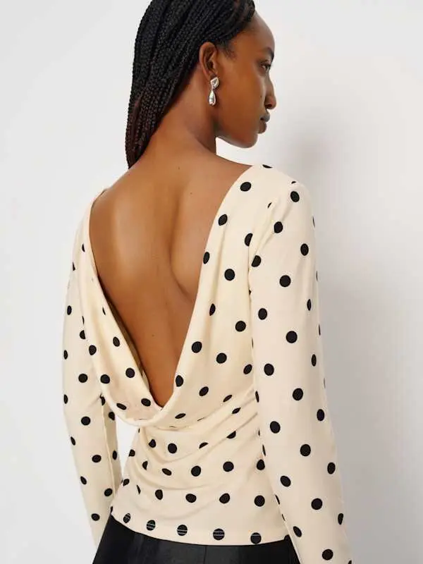 REFORMATION Arden Knit Top