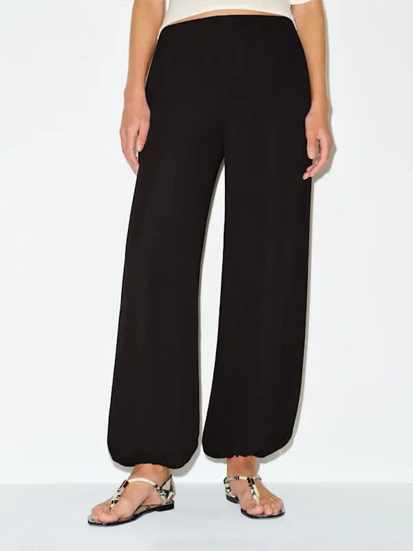 REFORMATION Zia Pant - Black