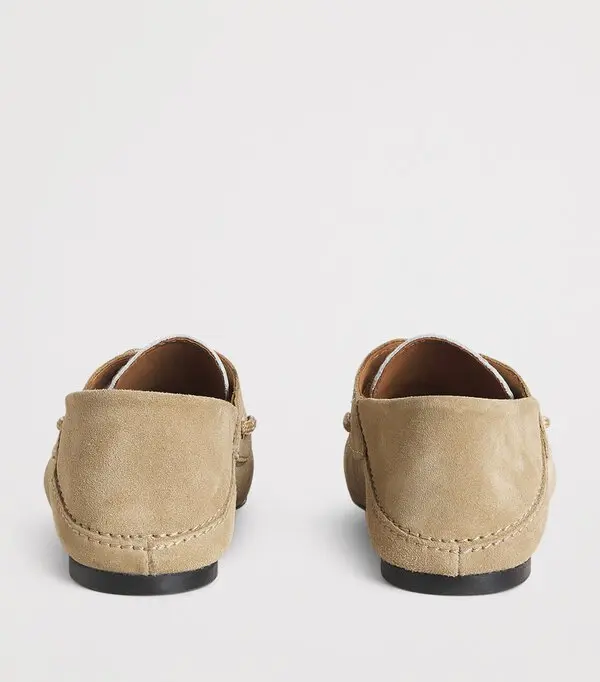 Sandro Suede Boat Shoes