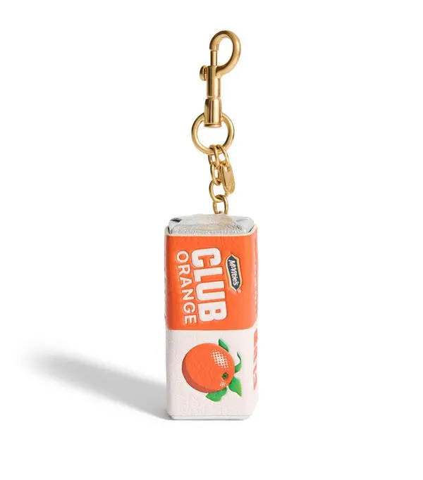 ANYA HINDMARCH Leather Mcvitie's Club Charm