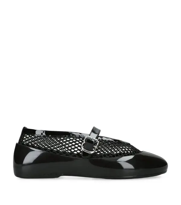 Alaïa Rubber Ballet Flats