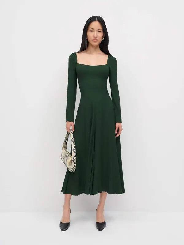 REFORMATION Rinna Dress - Green