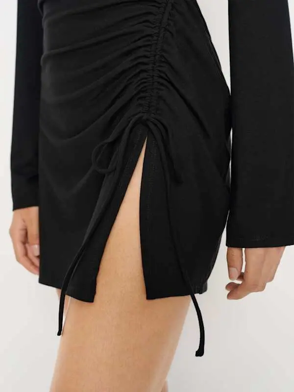 REFORMATION Isabella Knit Mini Dress