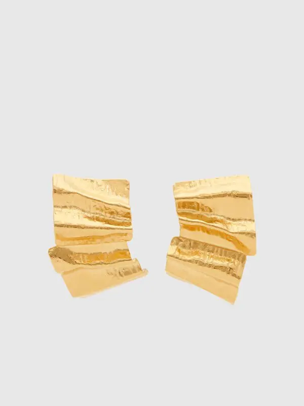 REFORMATION Ruth Earrings - Gold