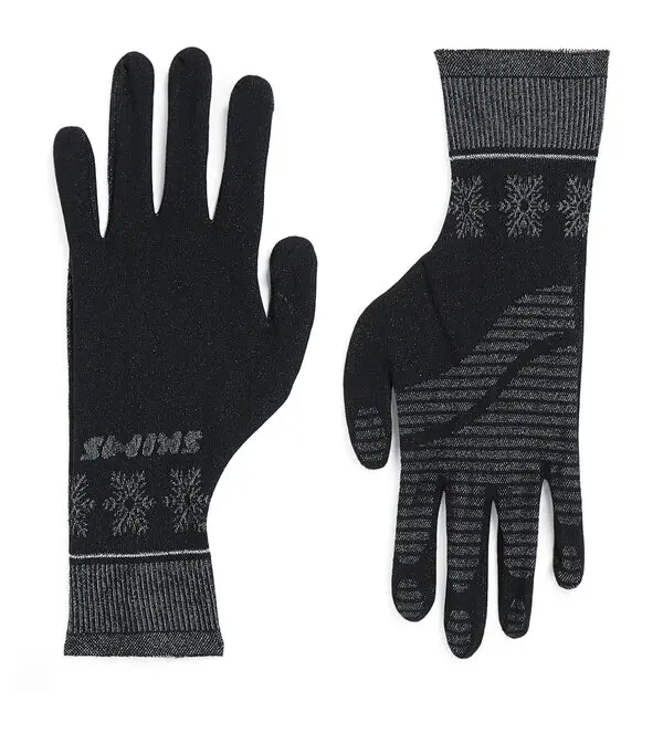 SKIMS First Layers Thermal Gloves - Black