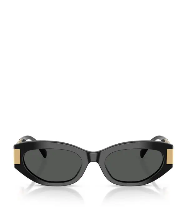 Versace Acetate Cat Eye Sunglasses - Black