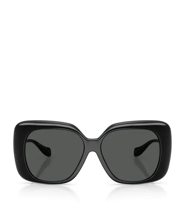Versace Ve4499u Square Sunglasses - Black