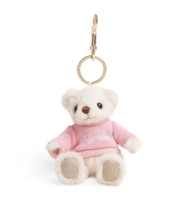 Harrods Bear Keyring - Beige
