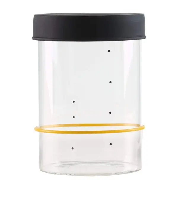 SOURHOUSE Glass Sourdough Quart Starter Jar - Black