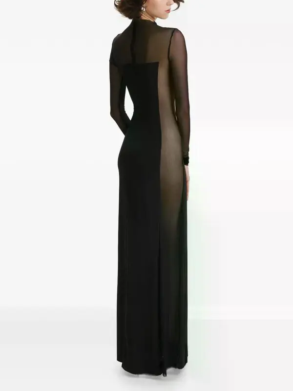 2310 STUDIO Mock-neck Maxi Dress
