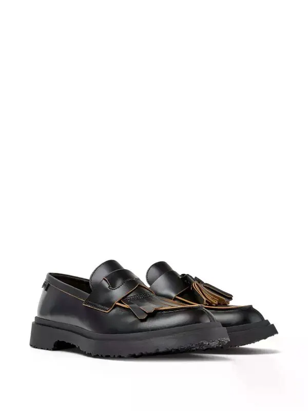 Camper Twins Walden Loafers - Black