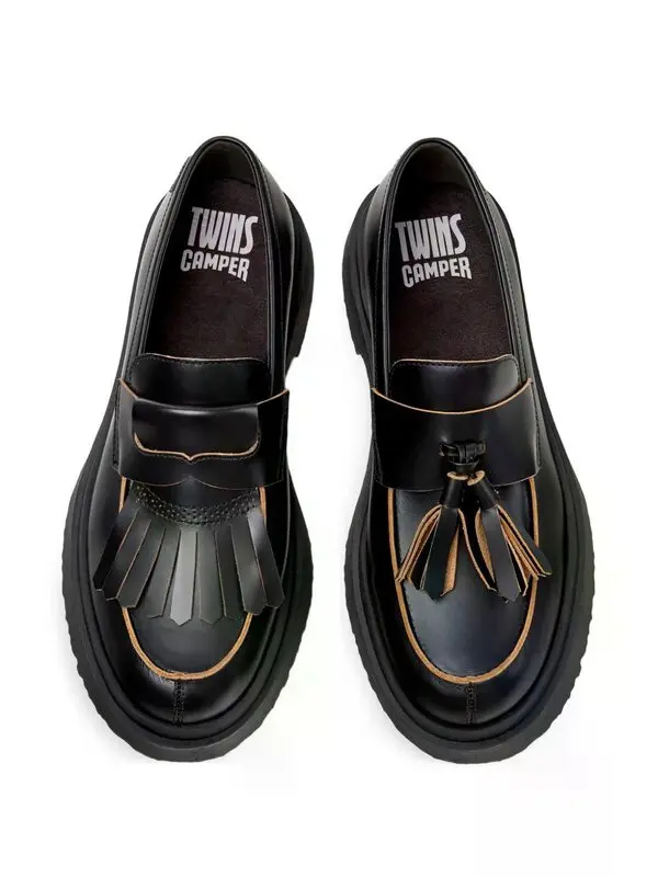Camper Twins Walden Loafers - Black