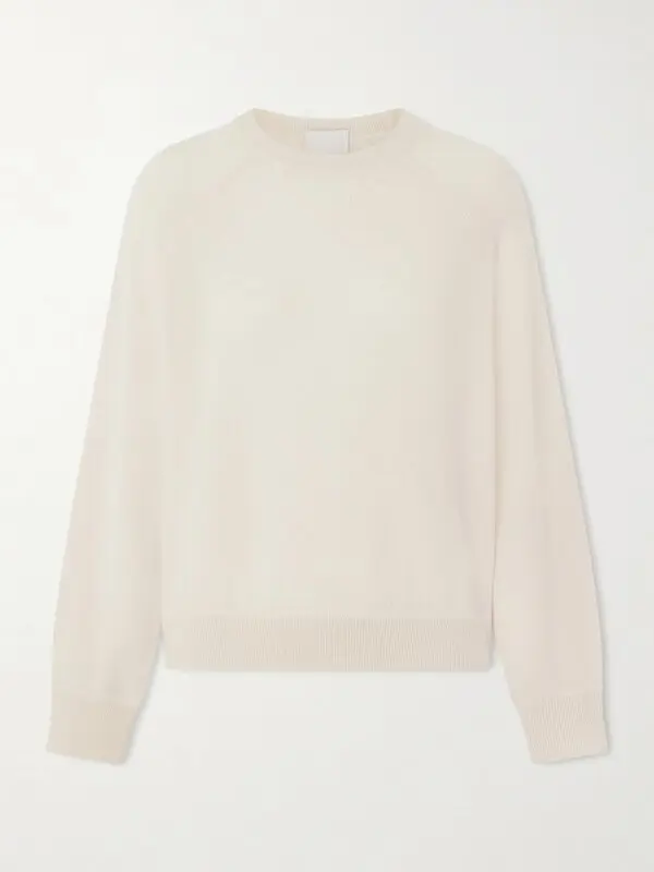 ALLUDE Wool And Cashmere-blend Sweater