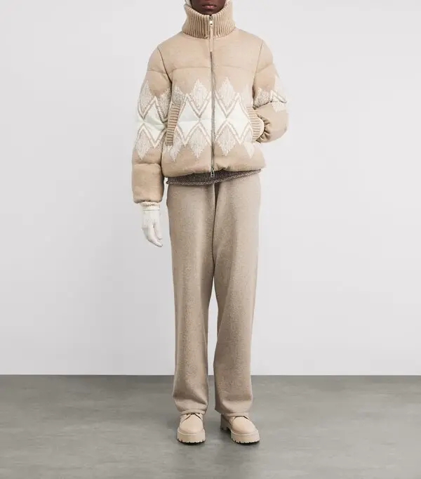 Varley Knitted Bouclé Hood